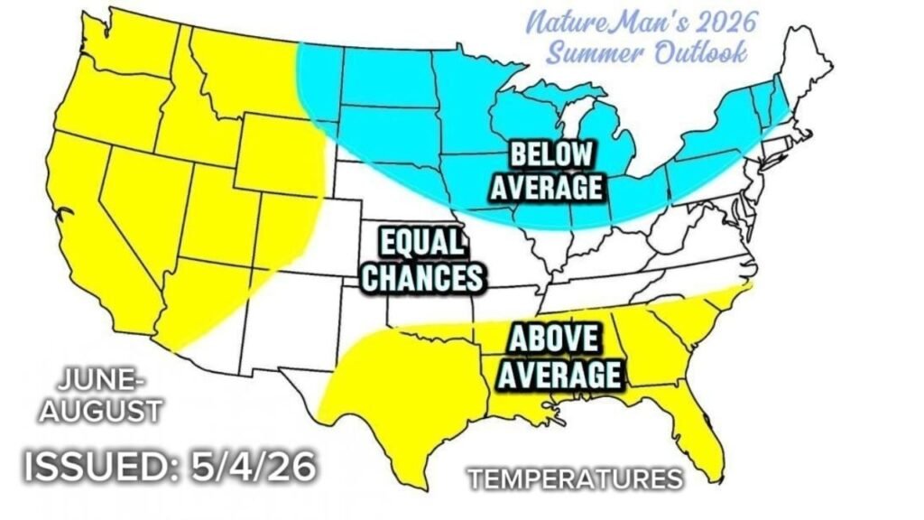 Emerging El Nino Set to Make Summer 2026 Hotter Than Normal Across ...