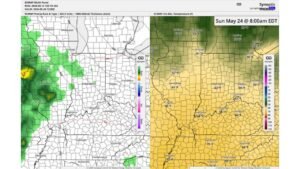 Indiana, Illinois, Ohio and Michigan Face Rain and Storm System Friday ...