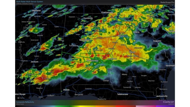 South Alabama and Southern Mississippi Face Tornado Watch Until 6 AM ...